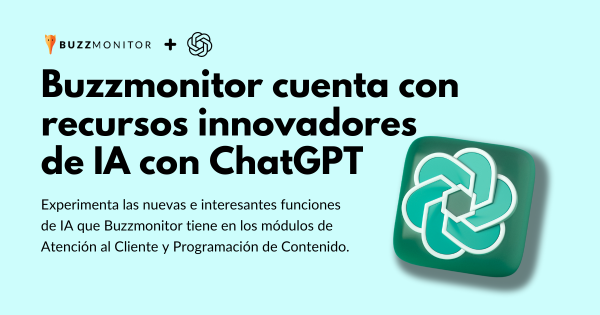 ¡ChatGPT + Buzzmonitor!