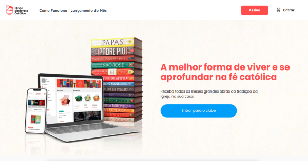 Minha Biblioteca Católica | O maior clube de leitores católicos do Brasil