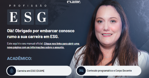 Carreira em ESG | EXAME