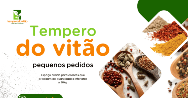 Tempero do Vitão! Levando uma explosão de sabor para os seus clientes