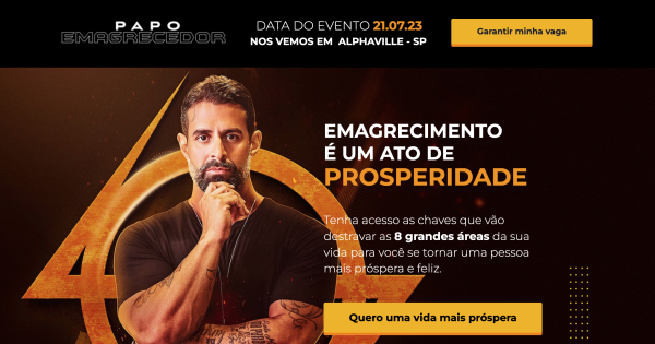 Papo emagrecedor presencial com Guto Galamba